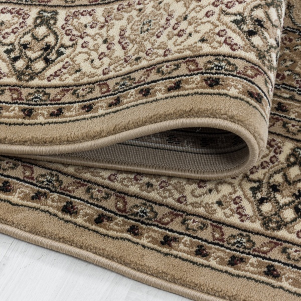 Kashmir Traditional Beige Rug - carpetsrugs.ie