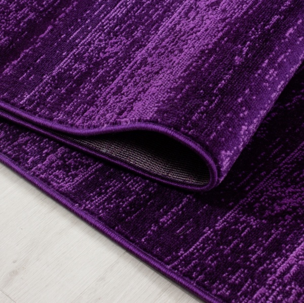 Life Shaggy Plain Purple Rug - carpetsrugs.ie