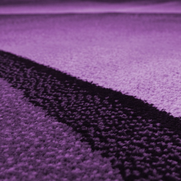 Life Shaggy Plain Purple Rug - carpetsrugs.ie