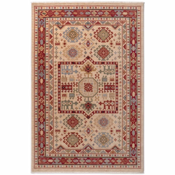 Antique Cream Oriental Rug for Living Room Decoration I Traditional ...