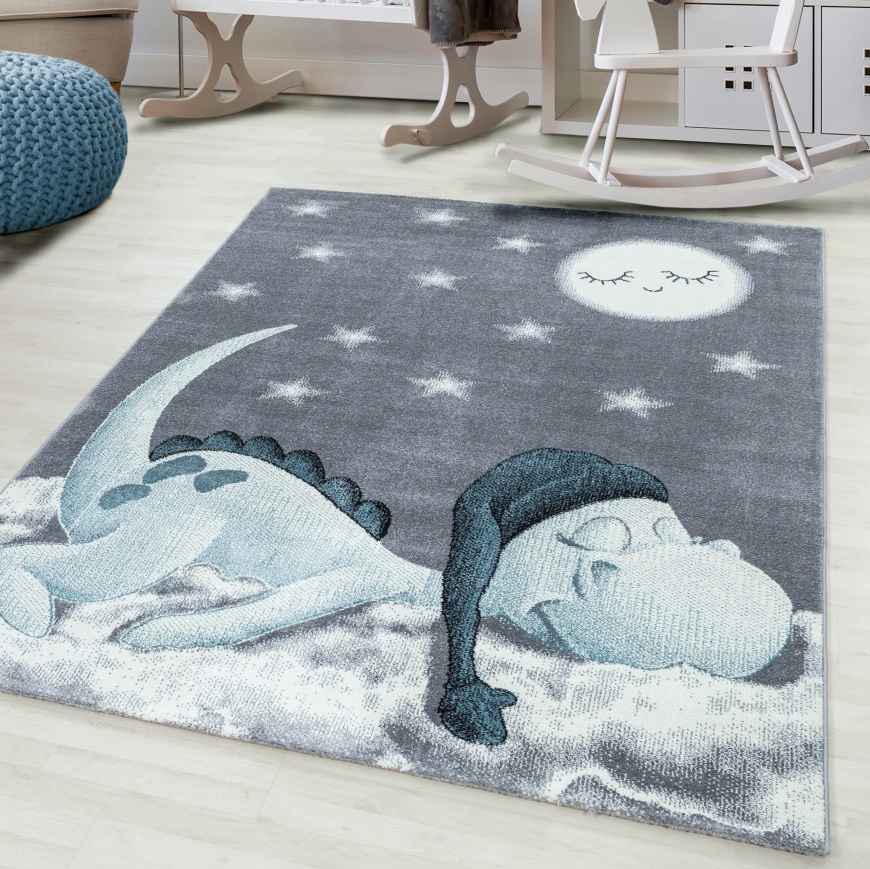 Bamby Kids Blue Rug - carpetsrugs.ie
