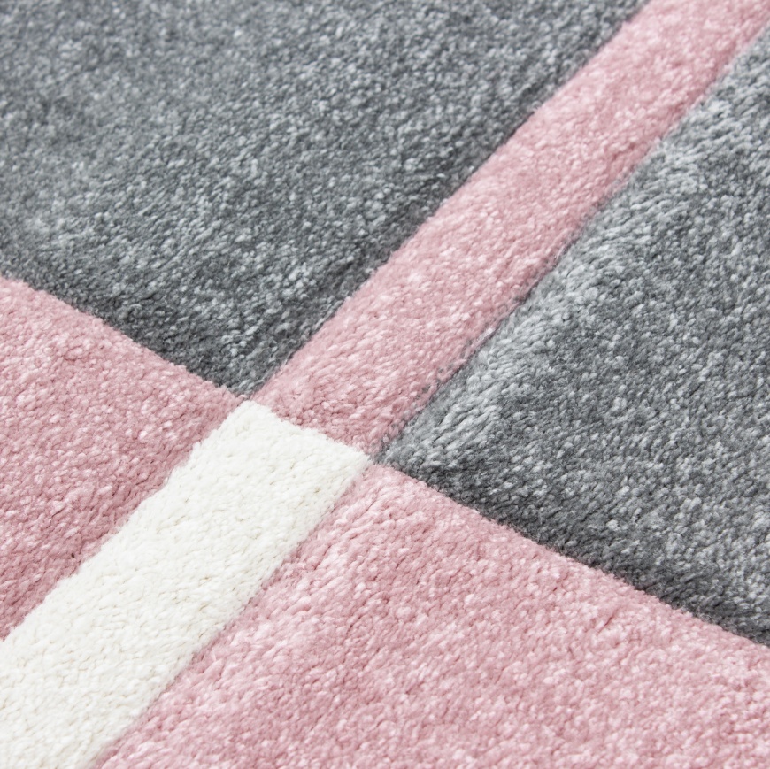 Hawaii Contemporary Pink Rug - carpetsrugs.ie