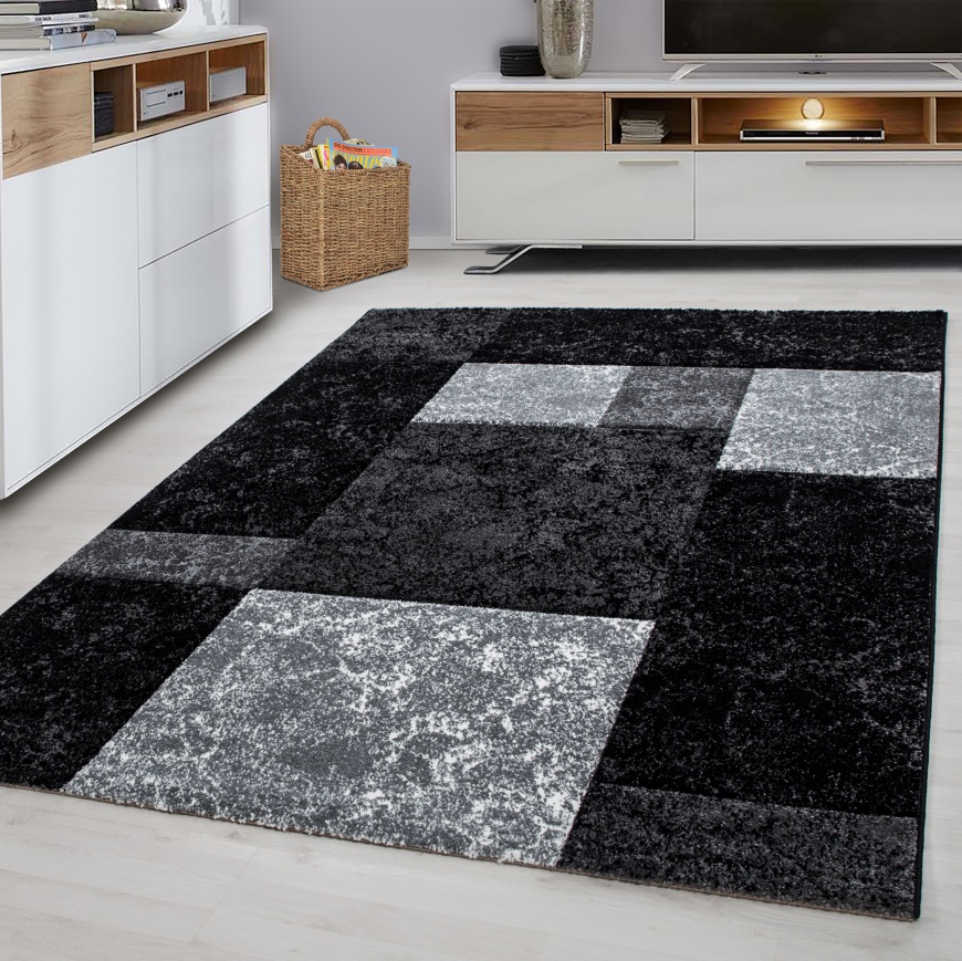 Hawaii Modern Black Rug - Buy Black Hawaiian Area Rug - carpetsrugs.ie