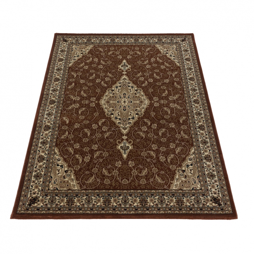 Kashmir Oriental Terracotta Rug - carpetsrugs.ie