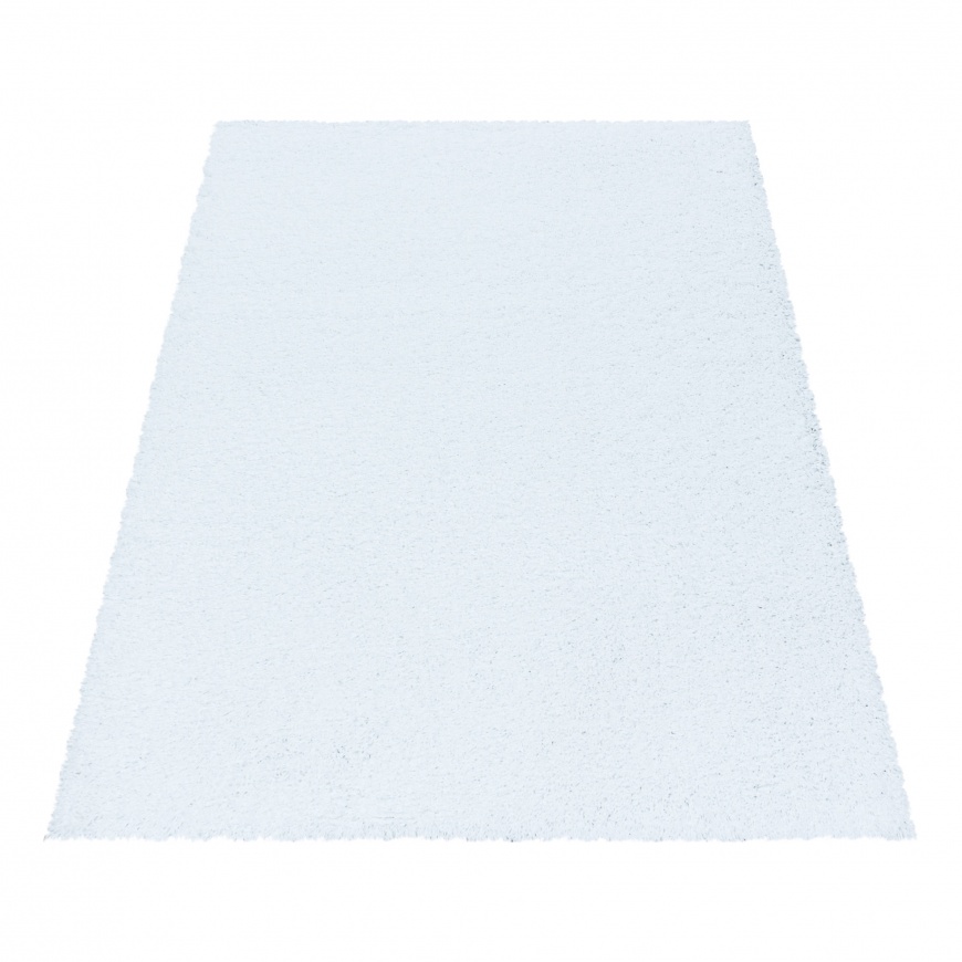 Soft Shaggy Plain White Rug for Living Room - carpetsrugs.ie