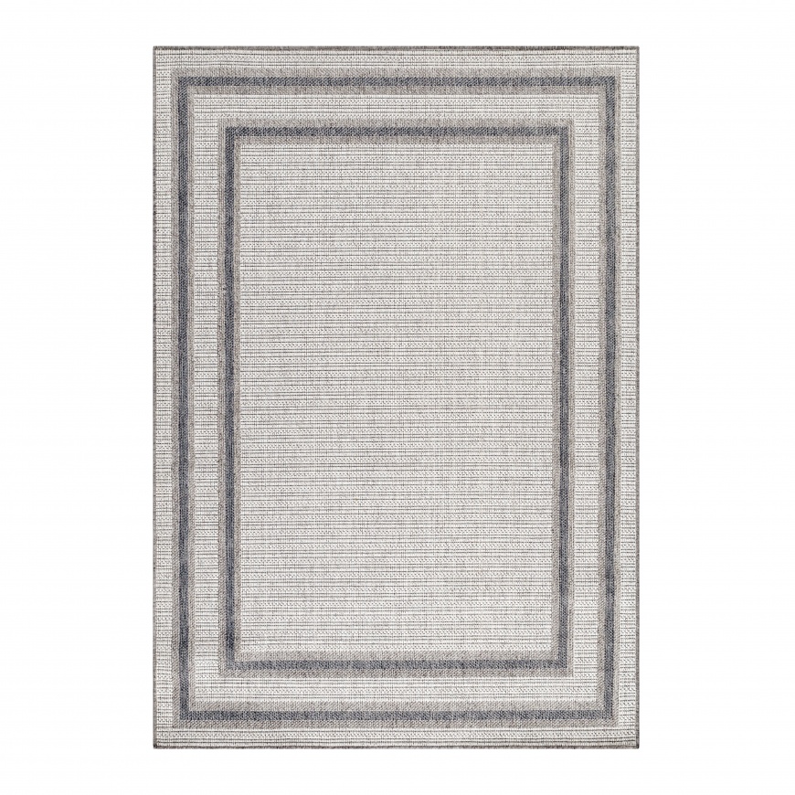 Osun Border Cream Outdoor & Indoor Rug - carpetsrugs.ie