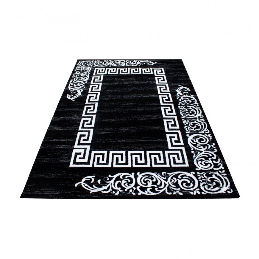 Miami Designer Modern Black Rug for Home - carpetsrugs.ie - carpetsrugs.ie